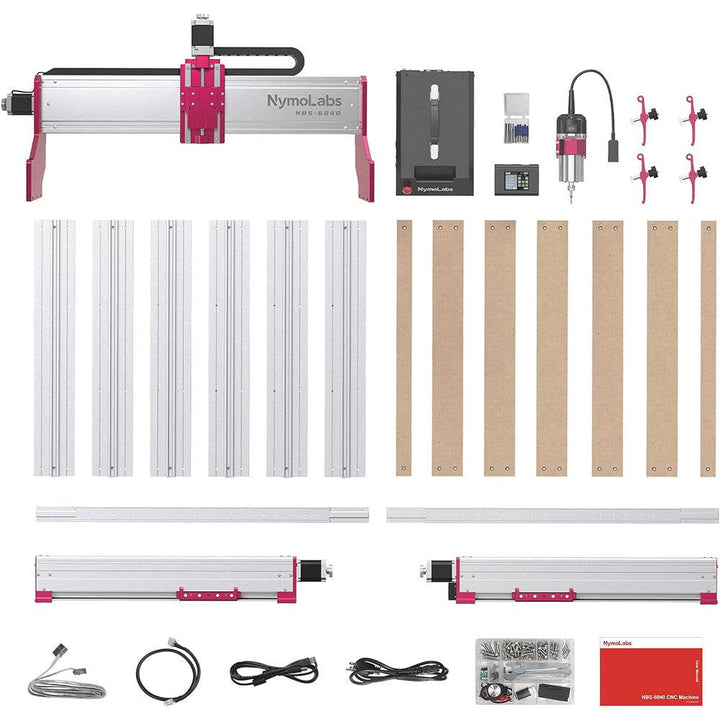NymoLabs NBS-6040 CNC Router Machine with Custom-Made 710W 7000-30000 ...