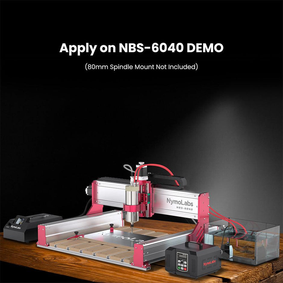 1.5KW 110V/220V CNC Water-Cooled Spindle Kit (80mm Mount Not Included)